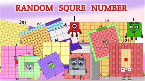 Numberblocks Random Squre Number Addition Add Big And Small Number