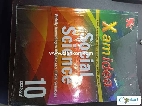 Buy Social Science Xam Idea Book In Excellent Condition At