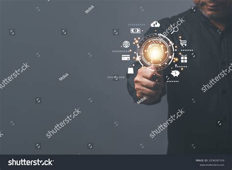 Futuristic Digital Processing Biometric Identification Fingerprint
