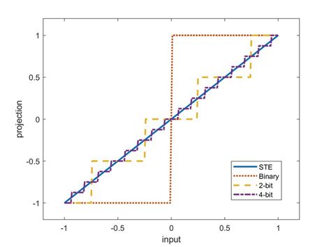 Projection Steps With Straight Through Estimator Approximation Download Scientific Diagram