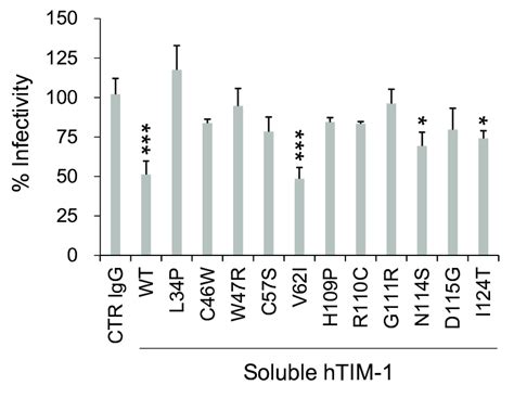 Effects Of Snv Substitutions On The Ability Of Soluble Htim 1 To Download Scientific Diagram