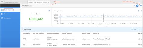 persistent streams rda fabric documentation