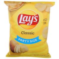 Lays Classic Party Size Potato Chips 13 Ounce Super 1 Foods