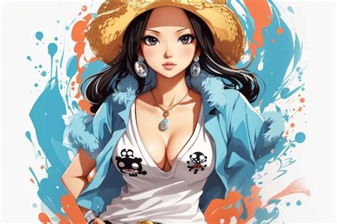 Premium Ai Image Boa Hancock One Piece Anime Kuja Pirates Warlord Of