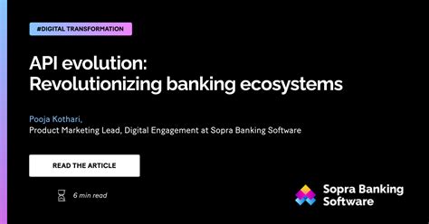 Api Evolution Revolutionizing Banking