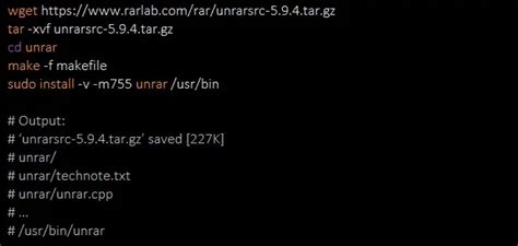 How To Unrar Files In Linux GeeksforGeeks