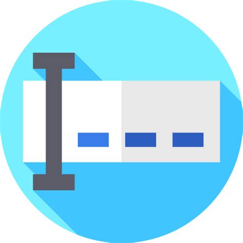 Input Flat Circular Flat Icon