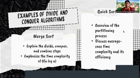Introduction To Divide And Conquer Algorithm Youtube