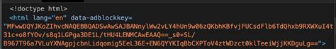 What Is This Adblock Key In Html Do Radblock