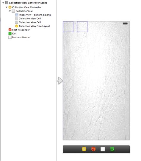 ios uicollectionview get notified of a tap in an area where there