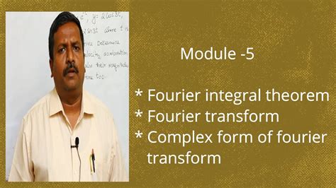 Ktu S2 Maths 2019 Vector Calculus Differential Equations And Transforms Module 5 Youtube