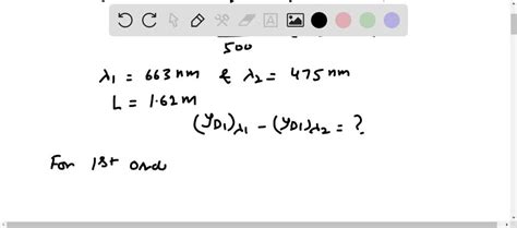 Solved Consider Diffraction Grating With A Grating Constant Of 500
