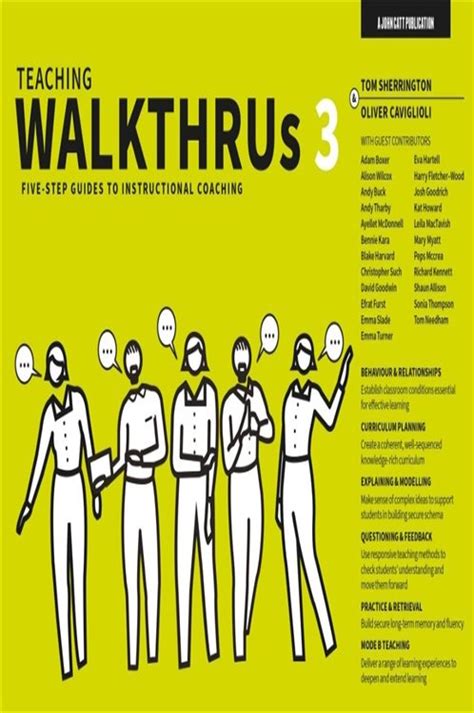 Teaching Walkthrus 3 Five Step Guides To Instructional Coaching