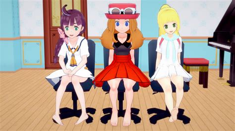 Serena Lillie And Chloe Hypnotized Commission By Shadow1333 On Deviantart