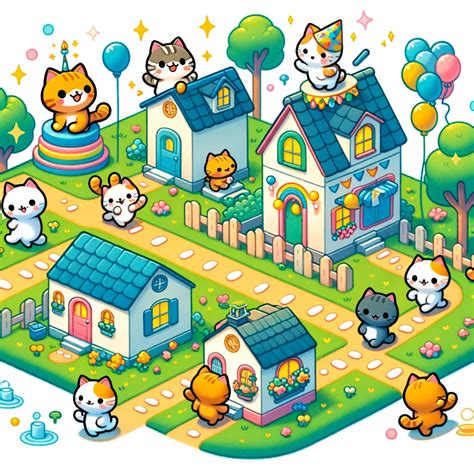 돌핀코딩 698번 고양이 파티