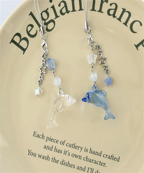 🚀당일출고🚀돌고래키링 비즈키링 핸드메이드 우정 커플 가방 버즈 에어팟 다이어리 키링 핸드폰고리 스마트폰 열쇠고리 핸드폰스트랩 핸드폰줄 핸드폰 에이블리