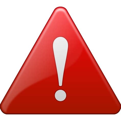 Alarm Alert Attention Danger Exclamation Safety Warning Icon