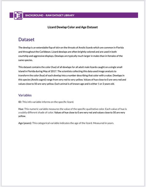 Exploring Raw Datasets — Dataclassroom