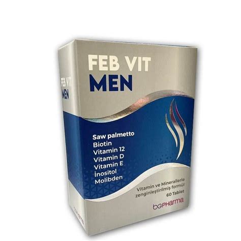 Feb Vit Men 60 Tablet I Uygun Fİyat I Orİjİnal I Dan I Satin Alin