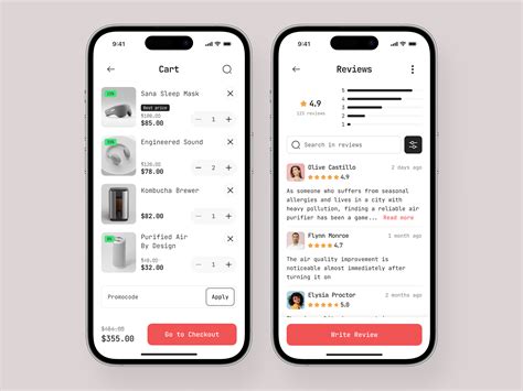 E Commerce Mobile App By Ronas It Ui Ux Team On Dribbble