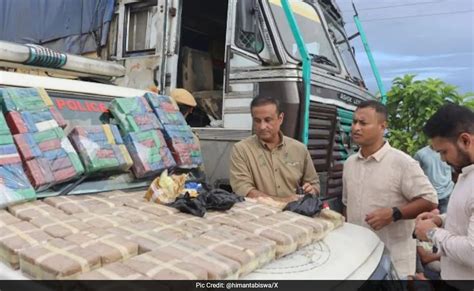 Assam Police In Joint Operation Seize Drugs Worth Rs 120 Crore