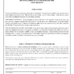 Living Will Form New Mexico Living Will Forms Free Printable