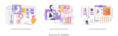 Ai Automation Data Analysis Abstract Concept Stock Vector Royalty Free Shutterstock