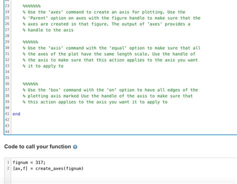 23 24 25 Use The Axes Command To Create An Axis For Plotting Use The