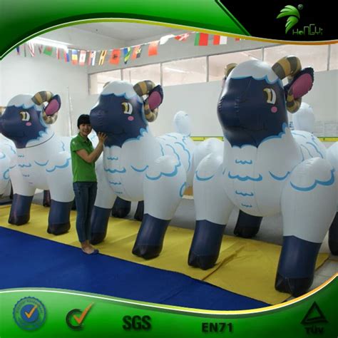 Cute Inflatable Fat Sheep Cartoon Custom Sex Toy Figure