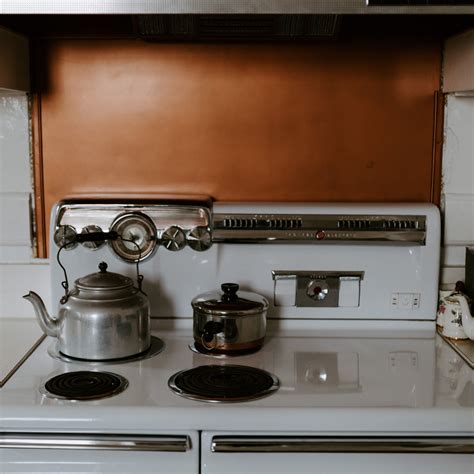 Copper Splashback Buy Kitchen Cooker Splashback Custom Sizes