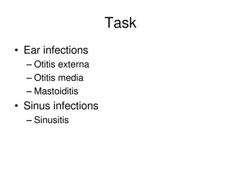 Eye Ear Nose And Throat Infections Ppt Download