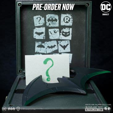 Dc Direct The Riddler Puzzle Box By Edward Nygma The Toyark News