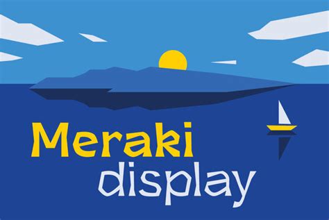Meraki Display Font Youworkforthem