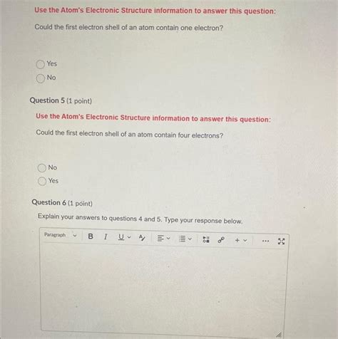 Solved Atomic Structure Assignment Question Points Chegg
