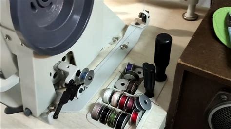 Как намотать нитку на шпулю? Швейная машина Typical gc 6-7D.Намотка ...