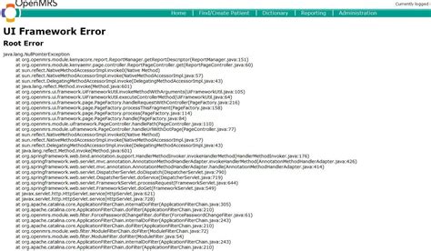 how to solve getreportdescriptor error while setting up kenyaemr kenya openmrs talk