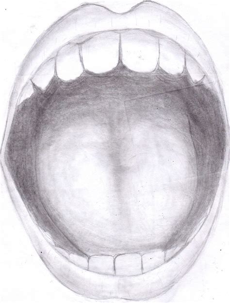 Open Mouth Drawing At Explore Collection Of Open