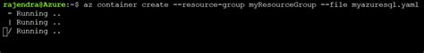 Deploying Azure Container Instances Using Yaml