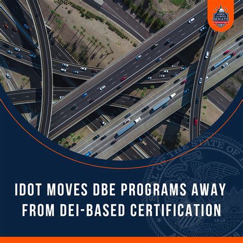 Idot Moves Dbe Programs Away From Dei Based Certification Il Senate Gop