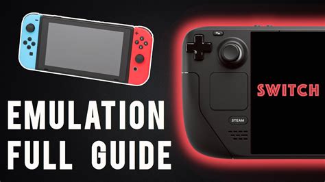 steam deck emudeck nintendo switch emulation guide yuzu 59 off