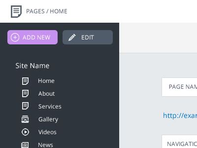 CMS UI By Aaran Casey On Dribbble