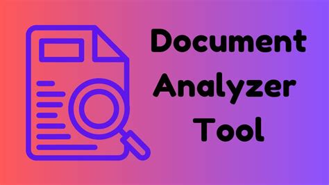Document Analyzer Tool