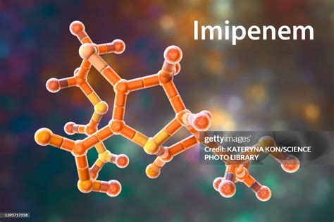 Imipenem Antibiotic Drug Molecular Model High Res Vector Graphic Getty Images