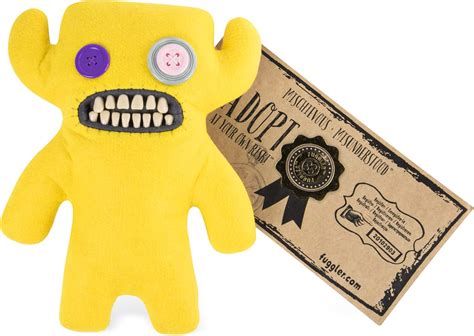 Fuggler Funny Ugly Monster 9 Inch Yellow Grumpy Grumps Bigamart