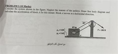 Solved Problem 3 10 Marks Consider The System Shown In The