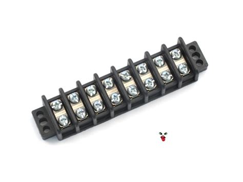 Large 8 Position Wire Terminal Block