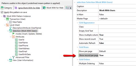 Work With Records Per Page