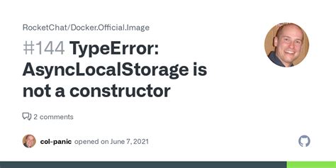 Typeerror Asynclocalstorage Is Not A Constructor · Issue 144