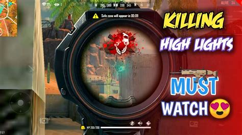 Killing Highlights😍 Ranked Gameplay Garena Free Fire Youtube
