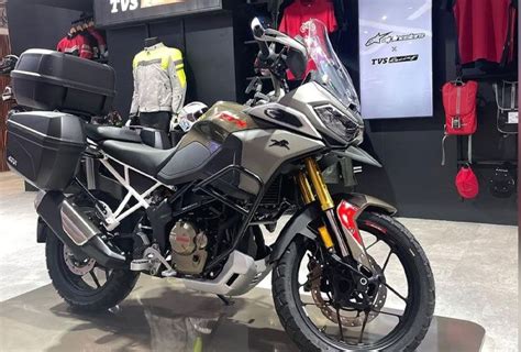 Tvs Apache Rtx 300 Adventure Bike Launched At 199 Lakh